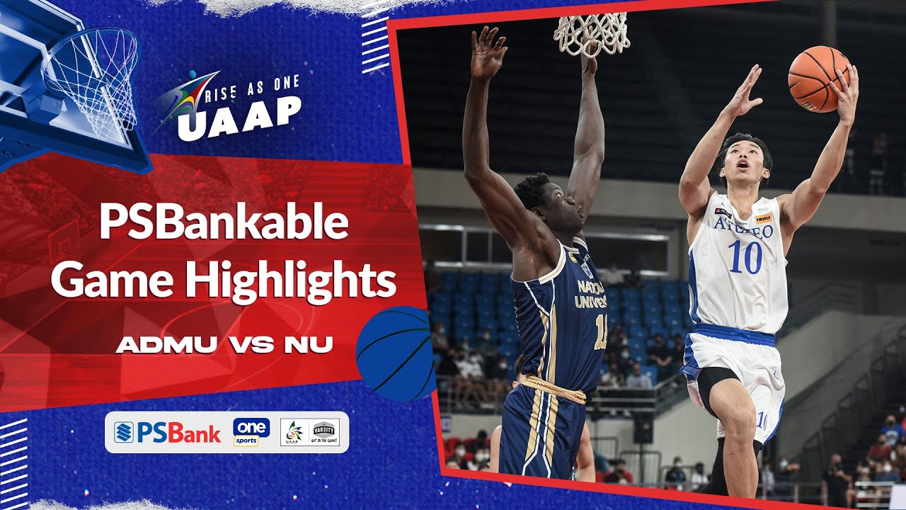 Ateneo vs. NU round 1 highlights | UAAP Season 85 Men's Basketball ...