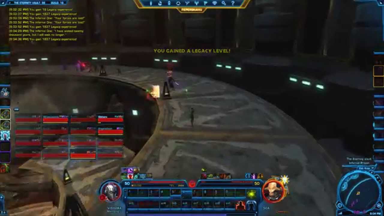 SWTOR 16-Player Hard Mode Eternity Vault: Wrath vs Soa - The Infernal ...