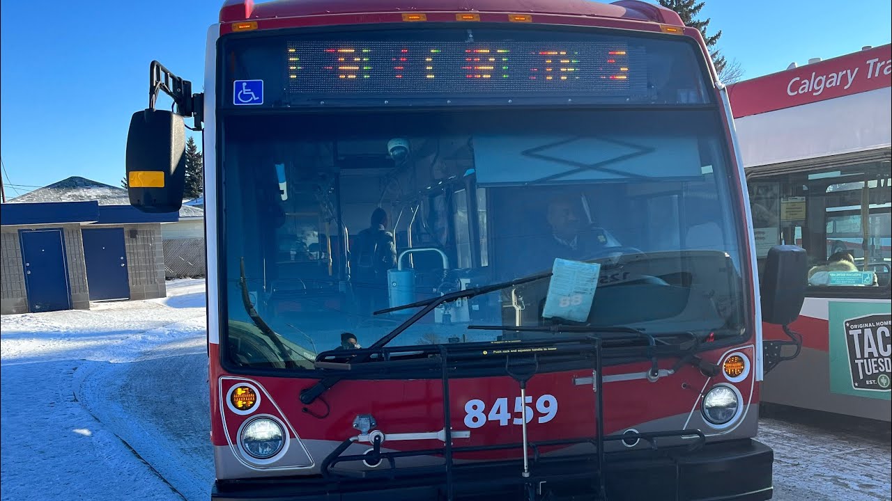 (4K 60fps) Calgary Transit 2020 Nova Bus LFS CNG - 8459 - YouTube