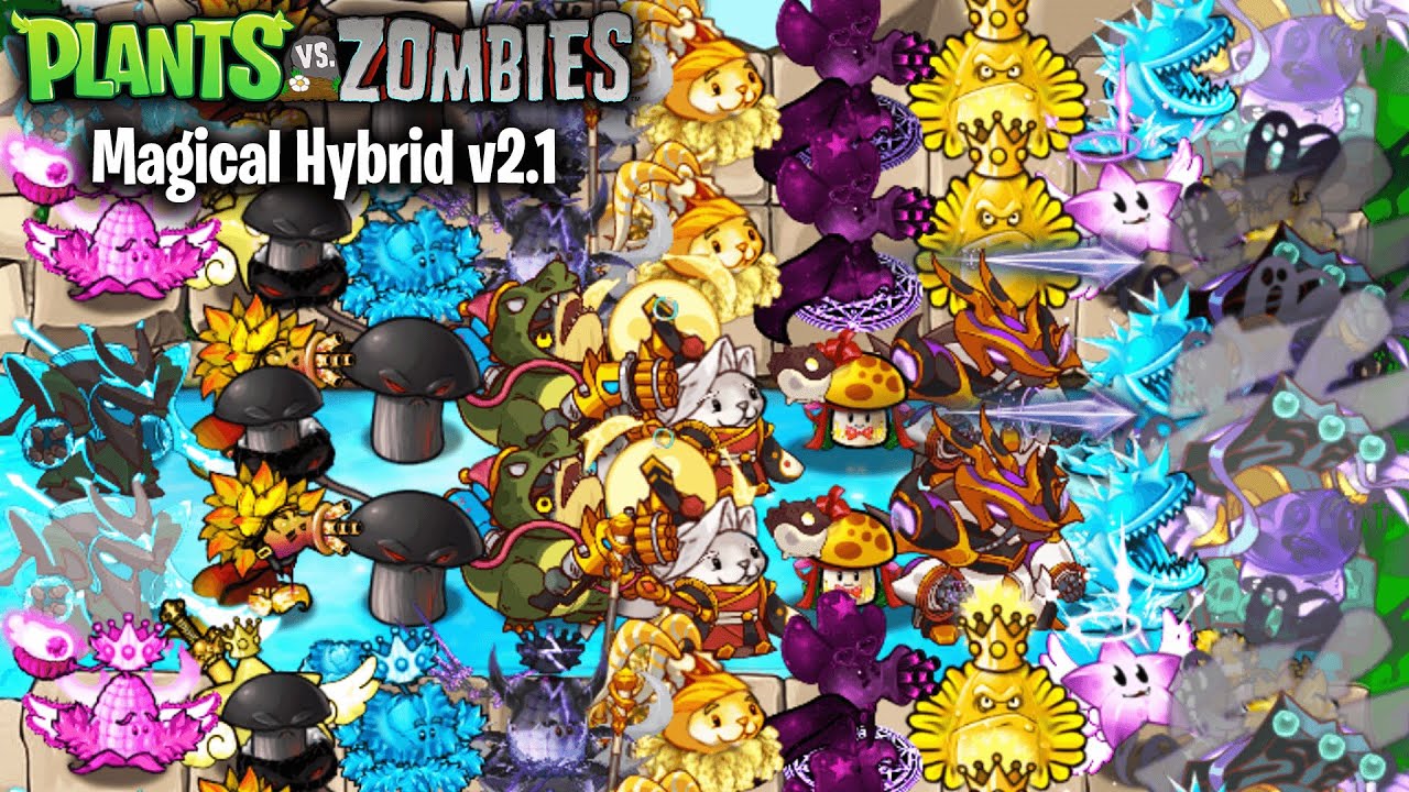 Plants vs Zombies Magical Hybrid v2.1 Update | Angel Beans, Demon King ...