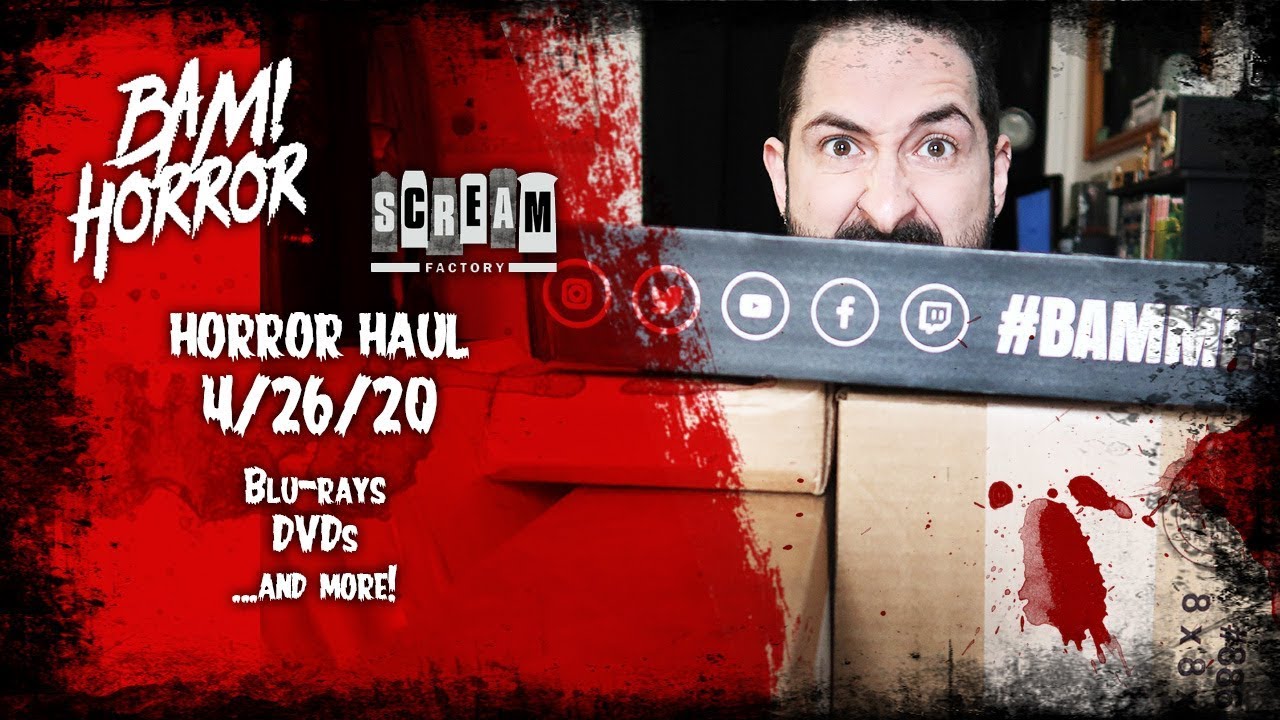 Horror Haul and BAM HORROR Unboxing: 4/26/20 | Scream Factory, Bam Box ...