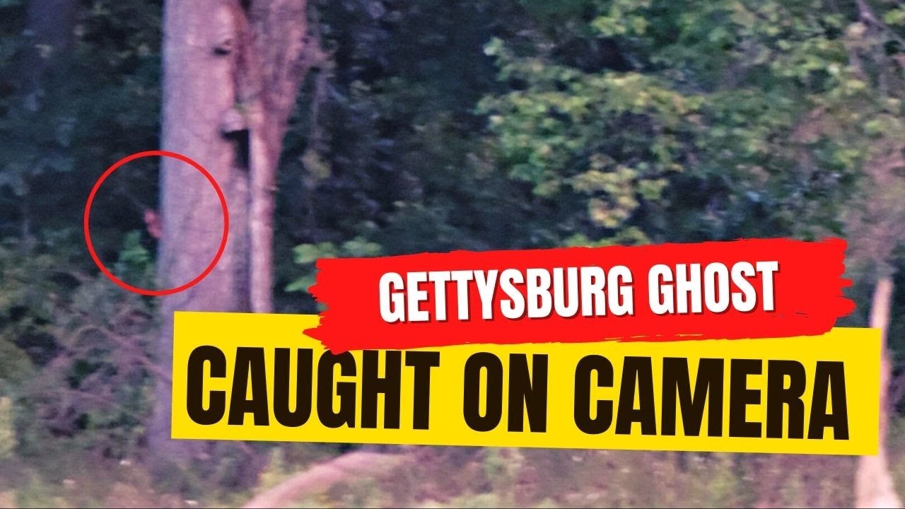 Ghost Footage Caught On Camera At Gettysburg Pennsylvania 2021 - YouTube