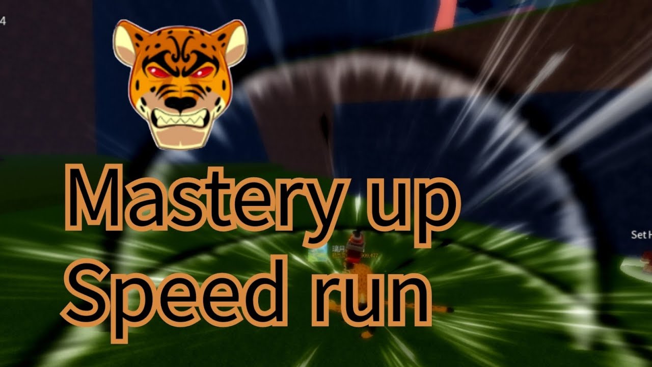 blox fruit leopard mastery up speed run - YouTube