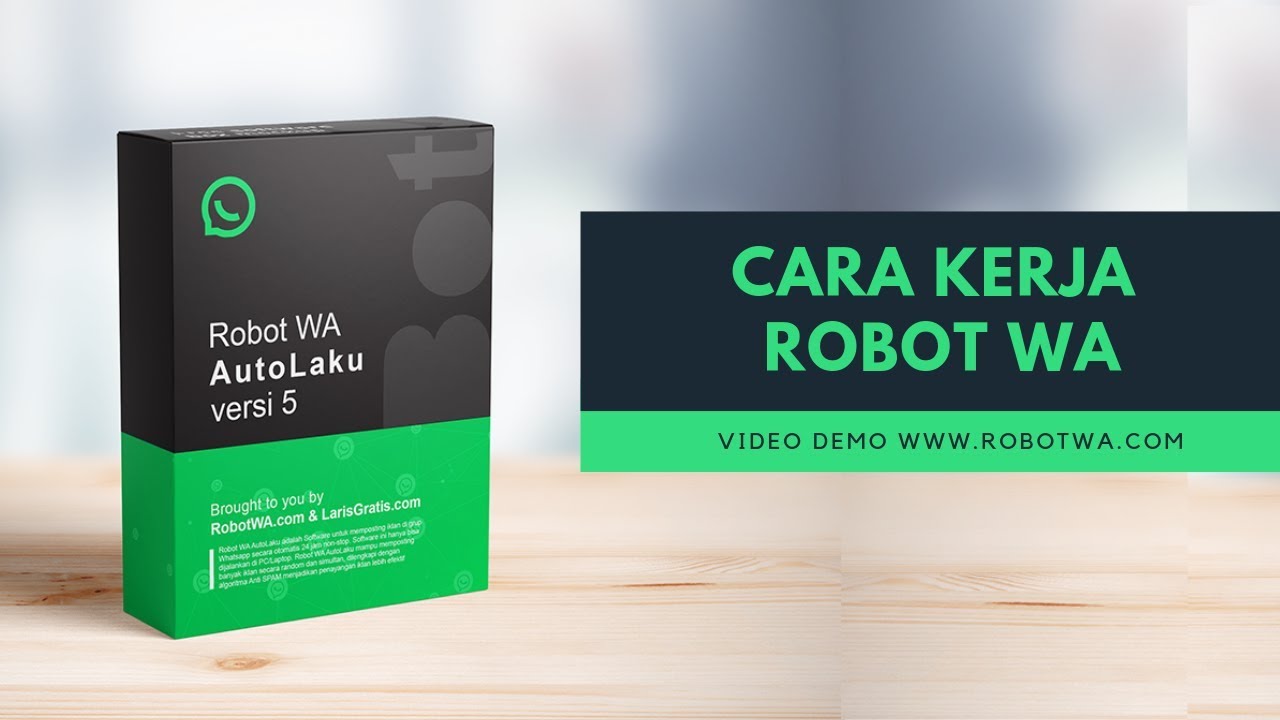 Demo Robot WA AutoLaku - Cara Kerja - YouTube