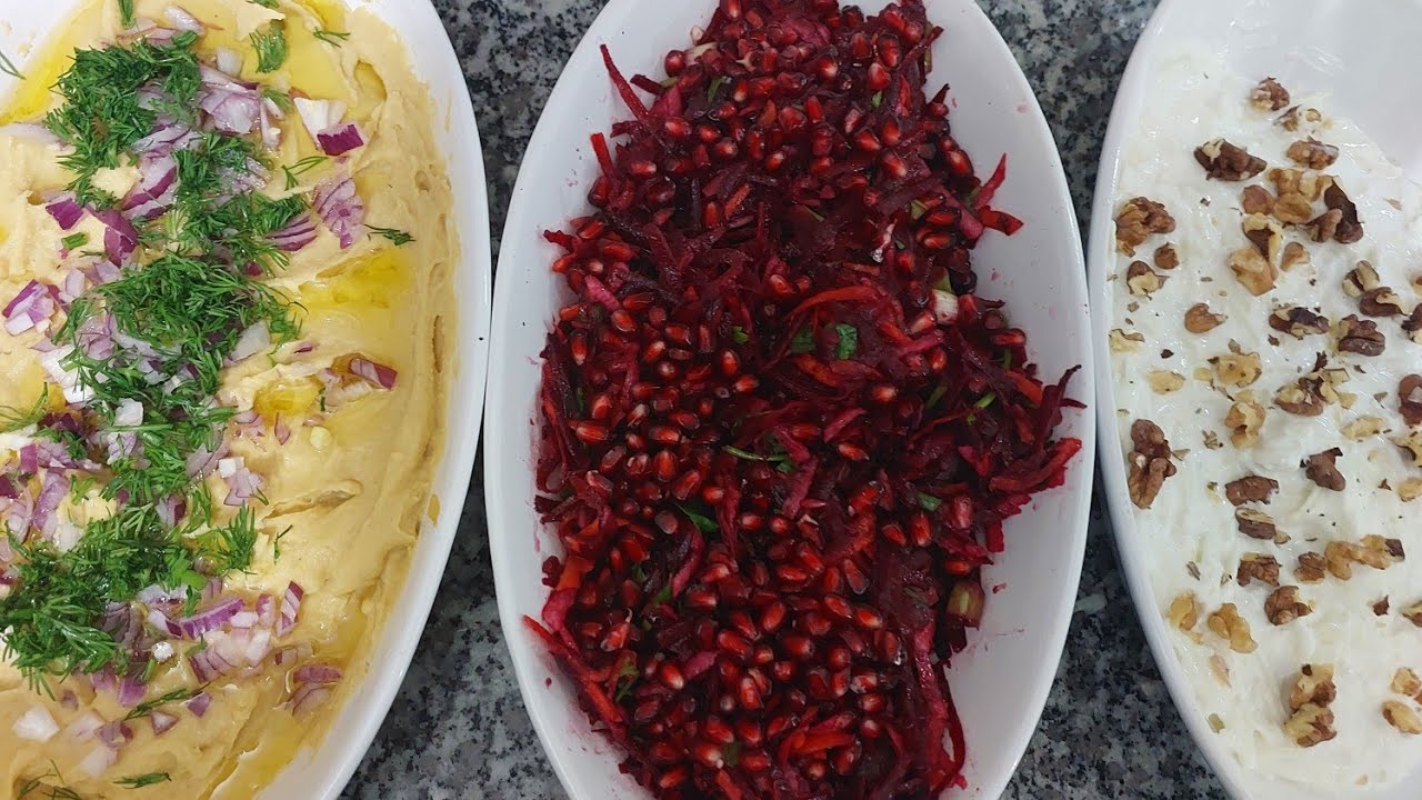 🐞Öyle güzel mezeler ve salata yaptımki izlemeyen çok şey kaybeder fava ...