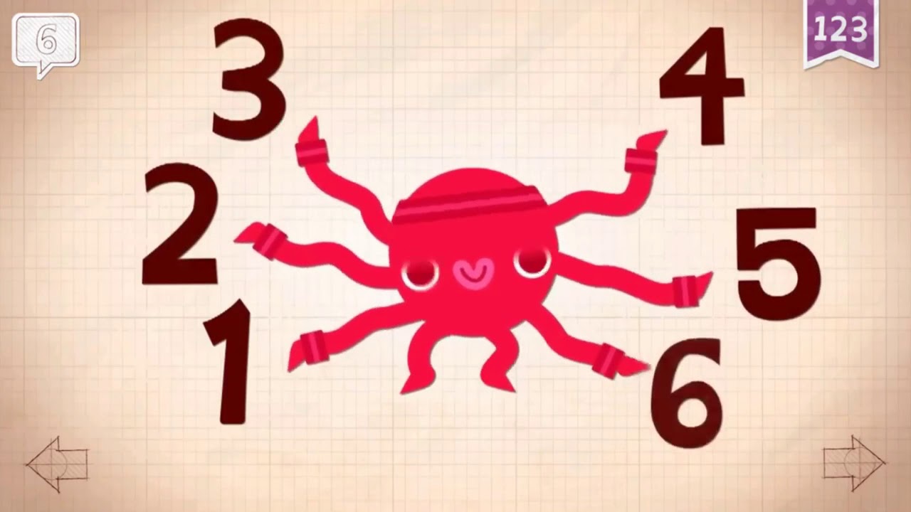 Endless Numbers 1 to 9 Educational Game for Kids - YouTube