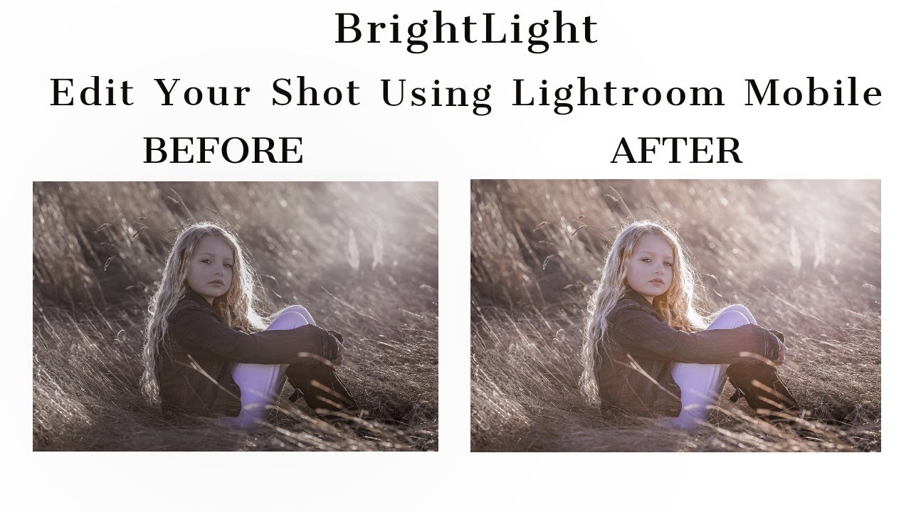Edit your shot like a PRO | BrightLight Effect | Minimal editing - YouTube