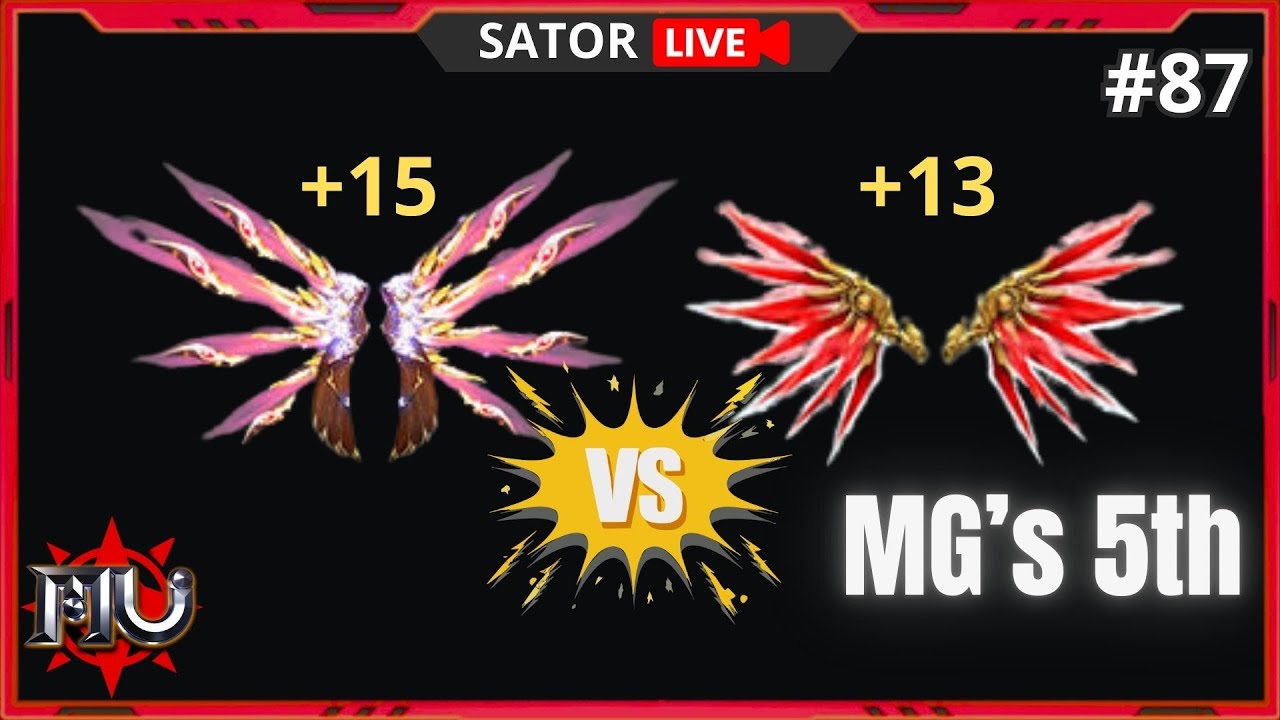 Mu Online Stream🎥- Magic Gladiator 5th Wings,¿son buenas? - YouTube