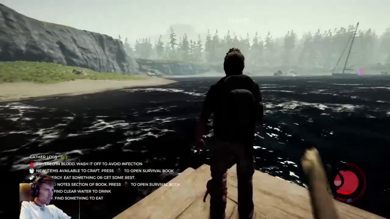 The Forest first Gameplay Part1 - YouTube