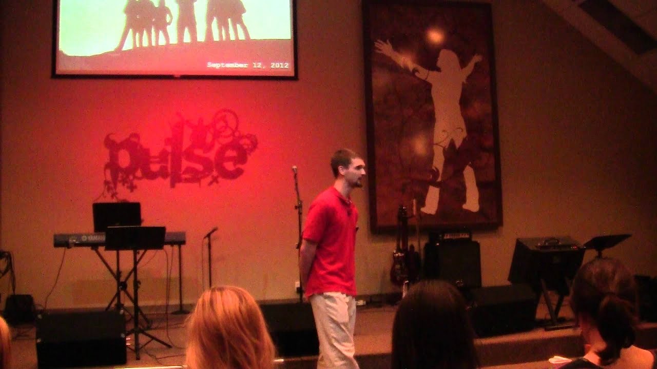 Peter Roehl's second sermon ever. Trouble - YouTube