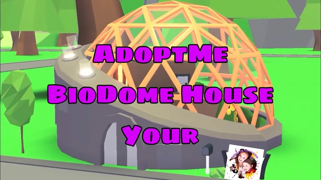 AdoptMe BioDome Home Tour - YouTube