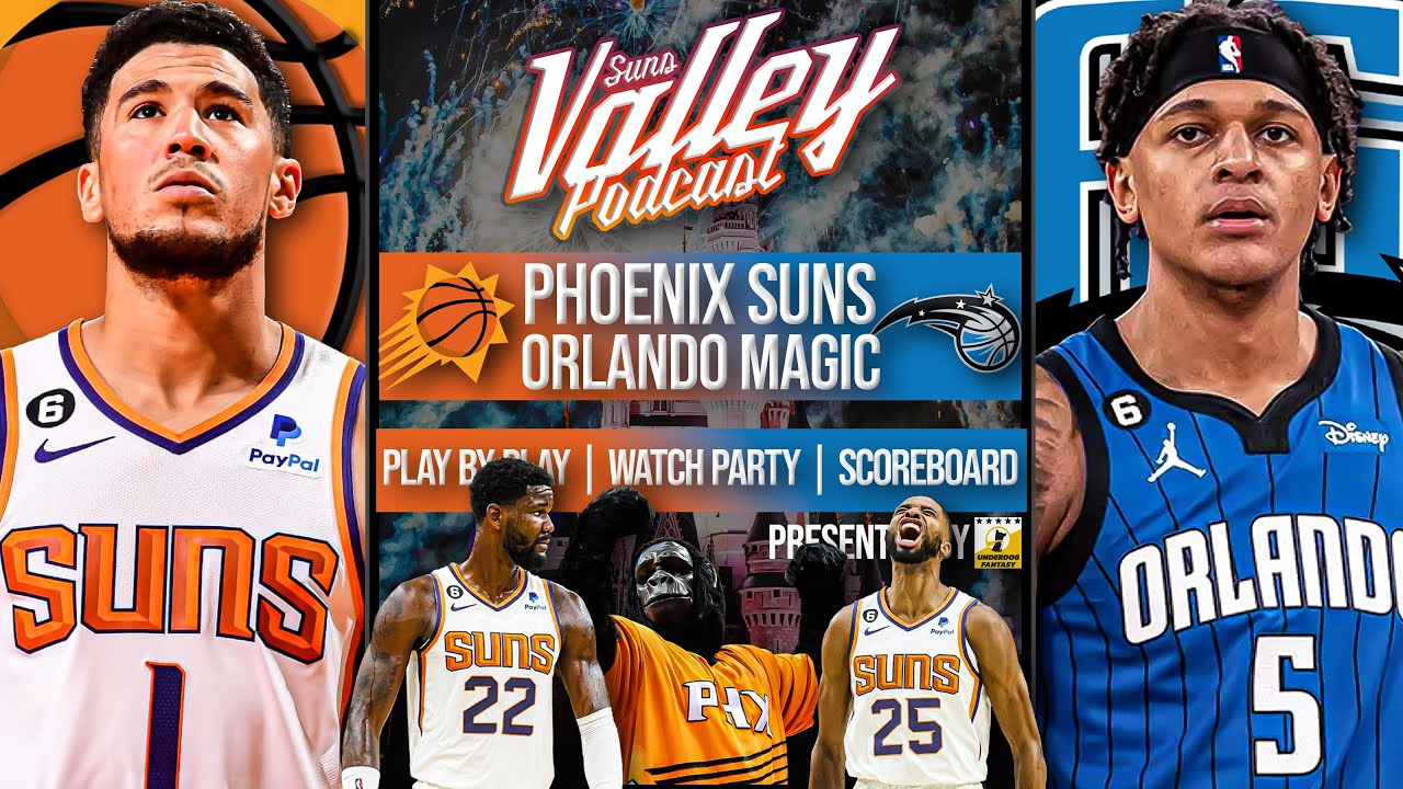 Phoenix Suns vs Orlando Magic | LIVE Reaction | Scoreboard | Play By ...