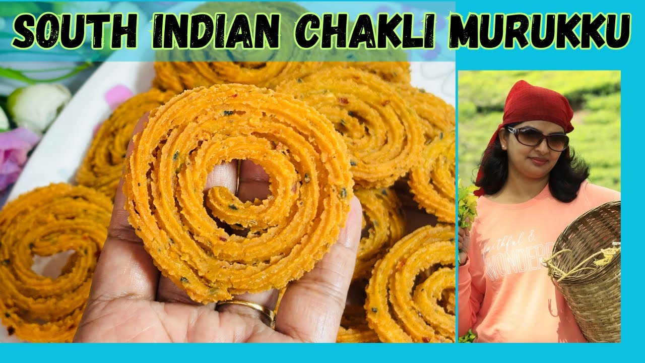 South Indian Chakli ! चकली ! Rice Flour Chakli ! Instant Chakli ...