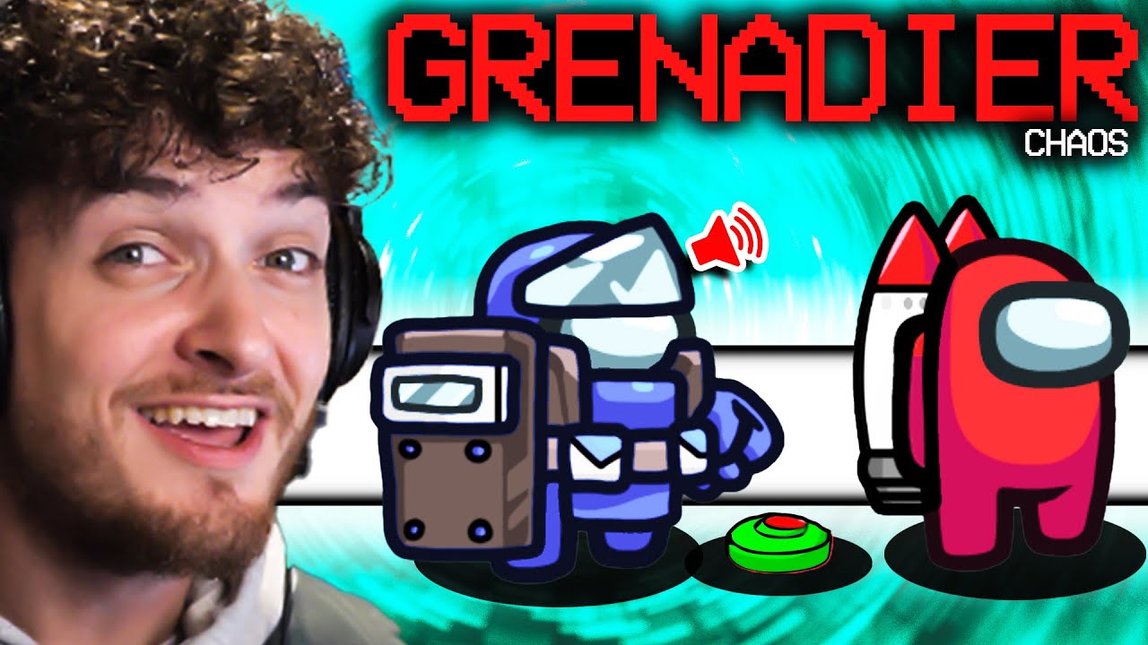 GRENADIER IMPOSTER CHAOS IN AMONG US - YouTube
