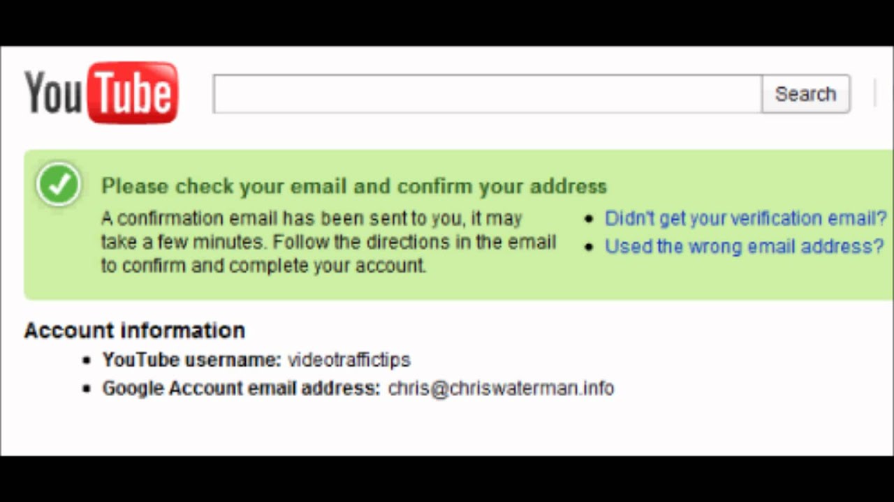 How to Create a YouTube account HD Version - YouTube