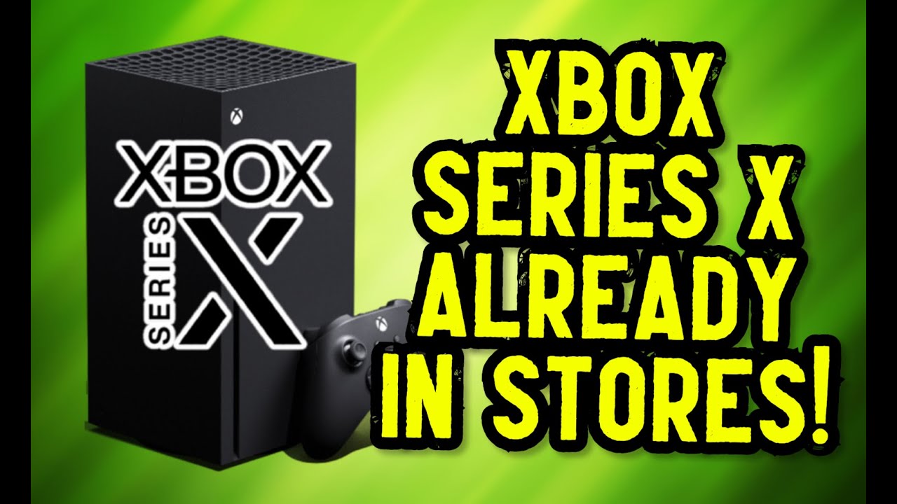 Xbox Series X: Exclusive In-Store Launch Today! - YouTube
