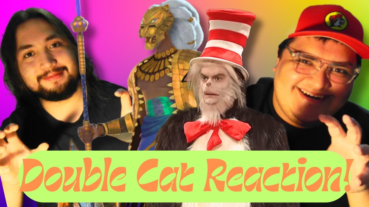 Cat in the Hat Trailer and Eyes of Wakanda Teaser REACTION! - YouTube