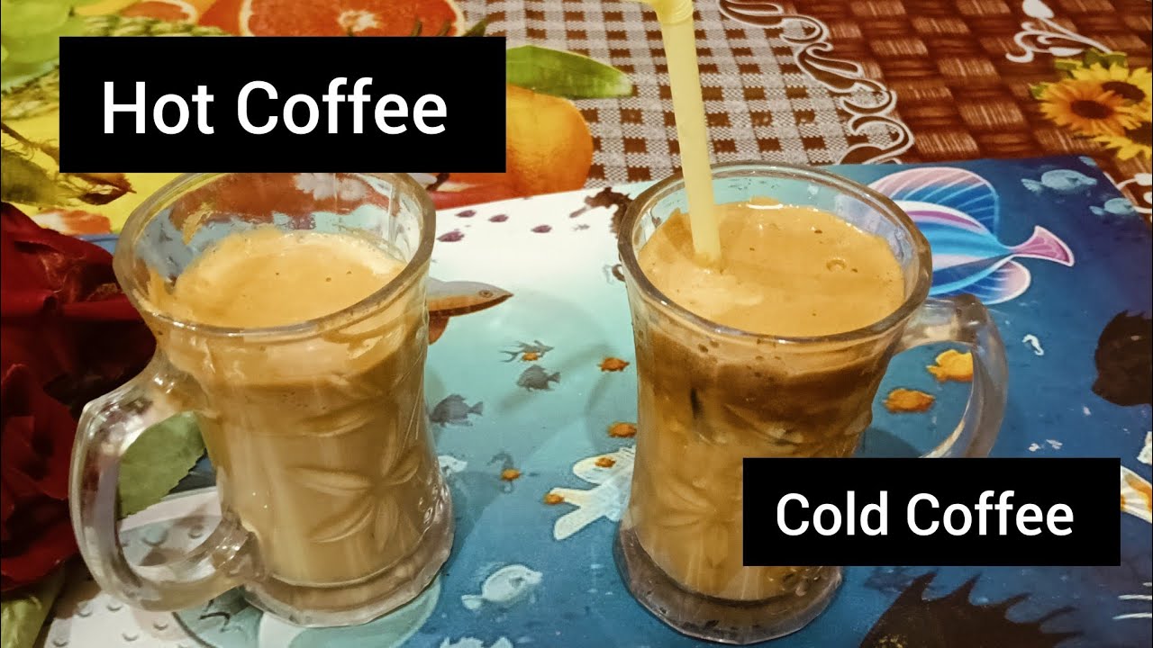 Hot Coffee & Cold Coffee ll Restaurant Style ll #drink #winterspecial# ...
