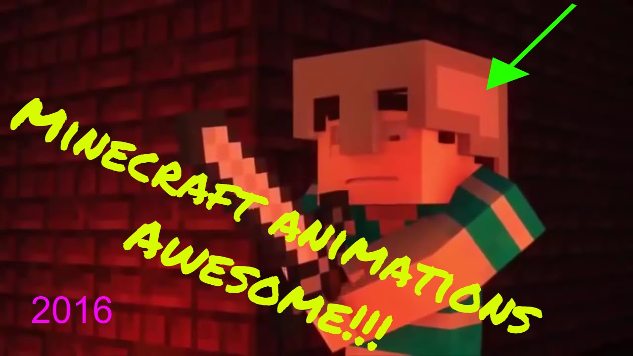 Top 10 Amazing Minecraft Animations - YouTube