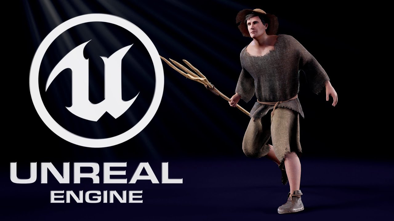 Peasant Man UE4 Preview - YouTube