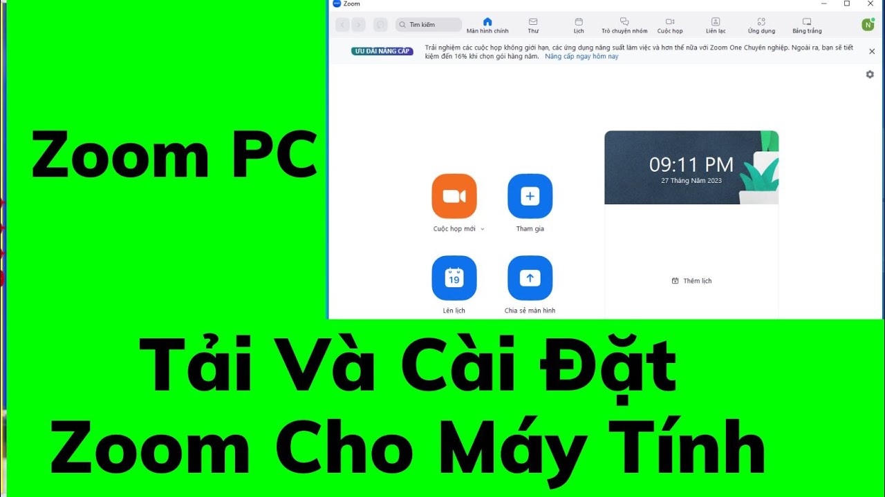 Tải Zoom Về Máy Tính - Cách tải Và Cài Đặt Zoom Mới Nhất - YouTube
