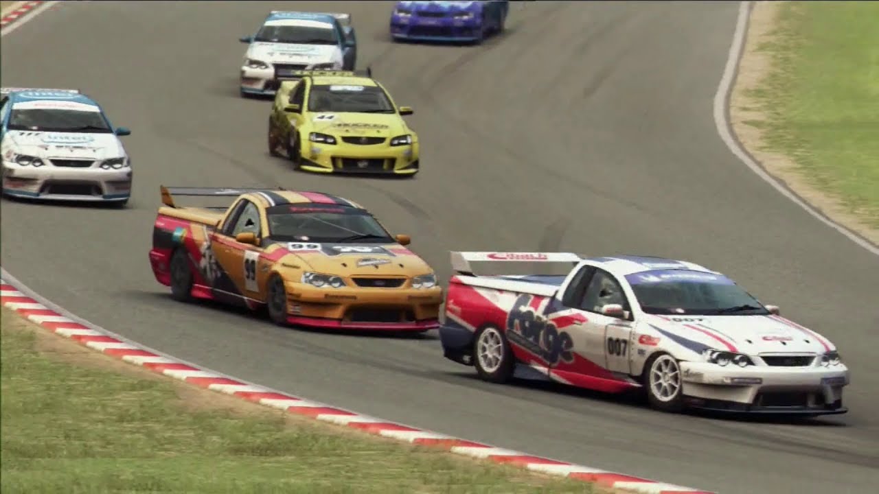 GRID Autosport-FORD RACING UTE/BRANDS HATCH/REPLAY PS3 - YouTube