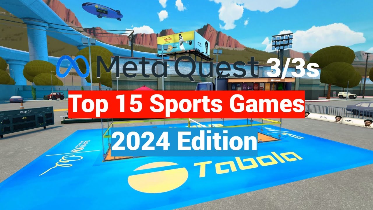 Top 15 Meta / Oculus Quest 2 + 3 + 3s Sports Games - 2024 Edition ...