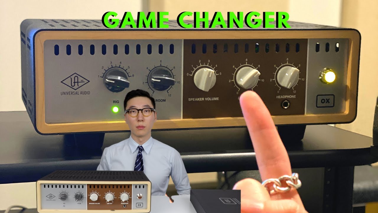 Unboxing the Universal Audio OX Amp Top Box. - YouTube