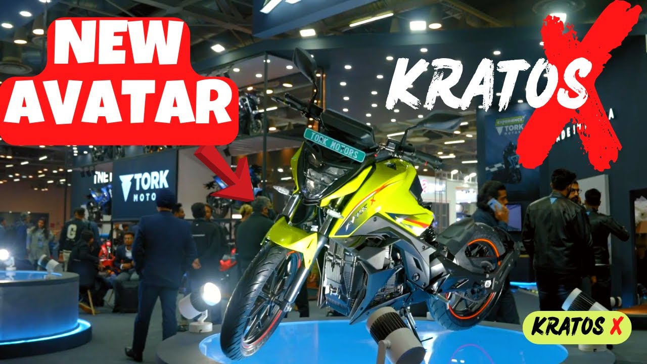 TORK ने Launch की TORK KRATOS X 🔥| MORE FEATURE | Electric Bike😎 - YouTube