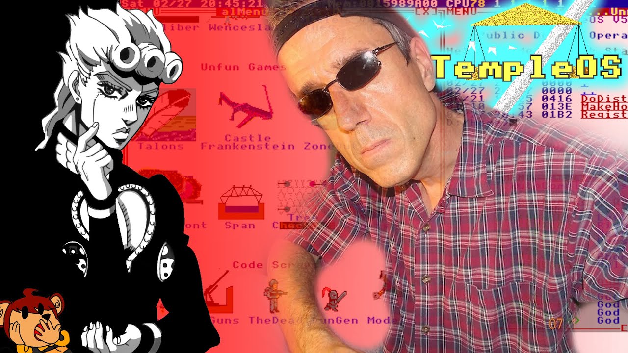 sacrificing our souls playing TempleOS - YouTube