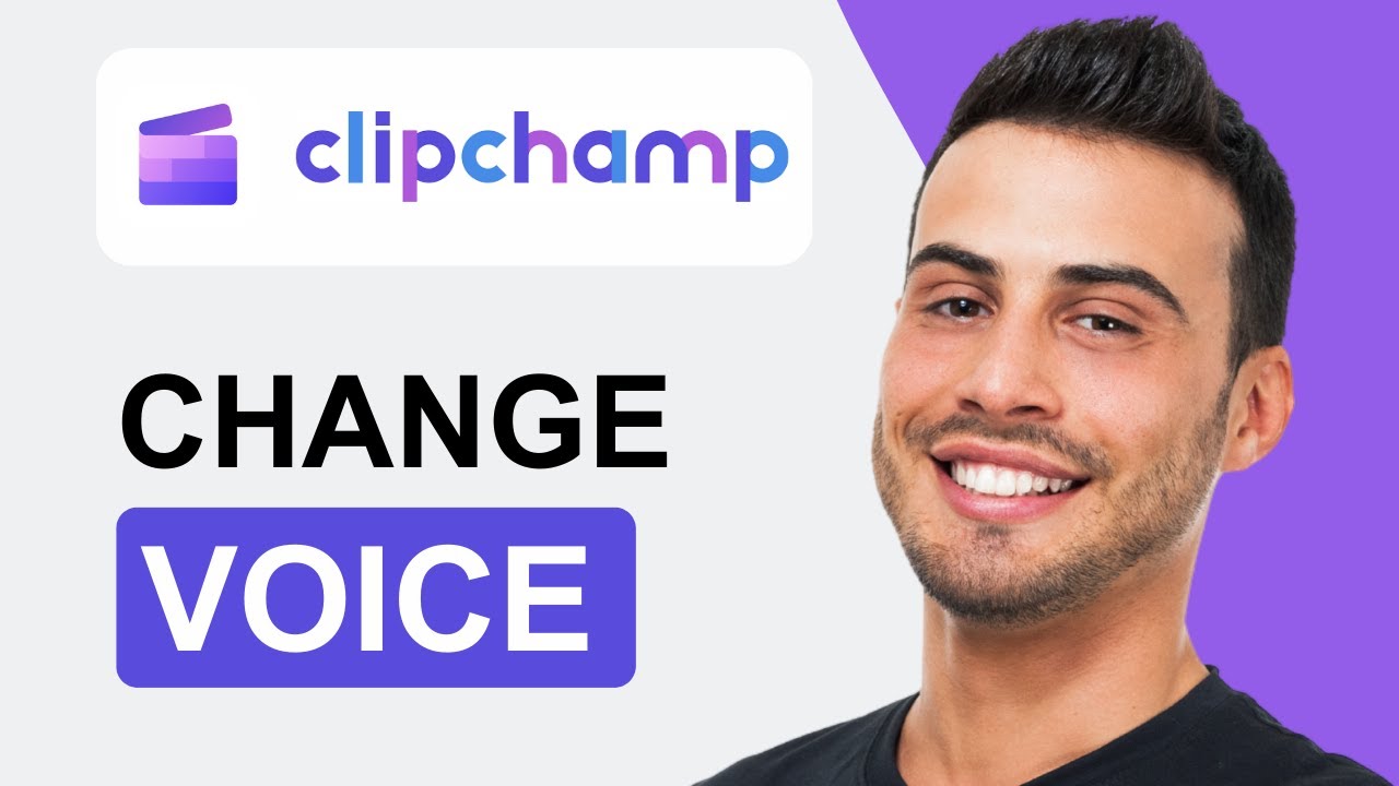 How To Change Voice In Clipchamp | Tutorial (2025) - YouTube