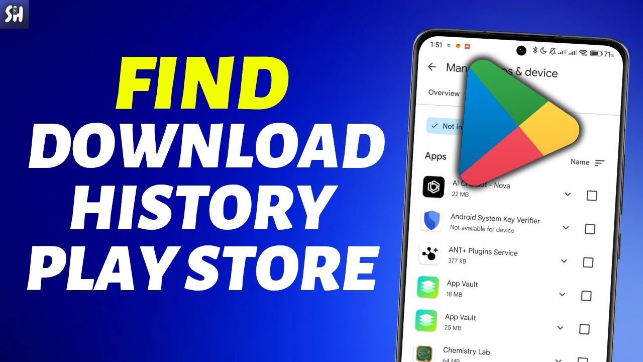 How to Find Download History in Play Store? (2025) - YouTube