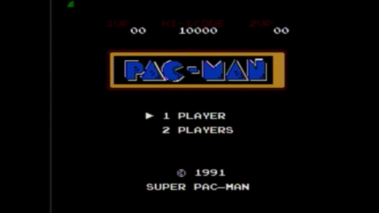 FAST PACMAN (Pac-Man Hack) Famicom NES - YouTube