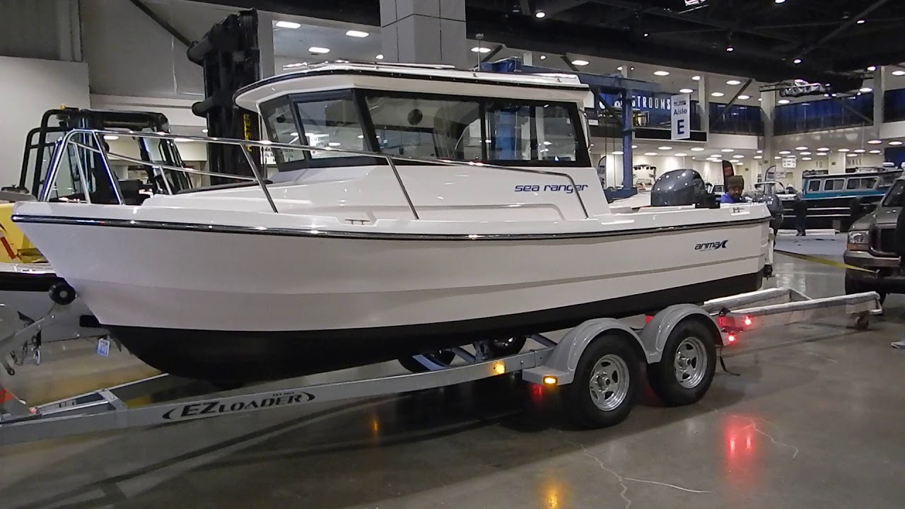 Arima Sea Ranger 19 offloading to cart - YouTube