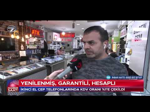 İkinci EL Cep Telefonlarına KDV indirimi Geldi! Fiyatlar Ne Olacak ?
