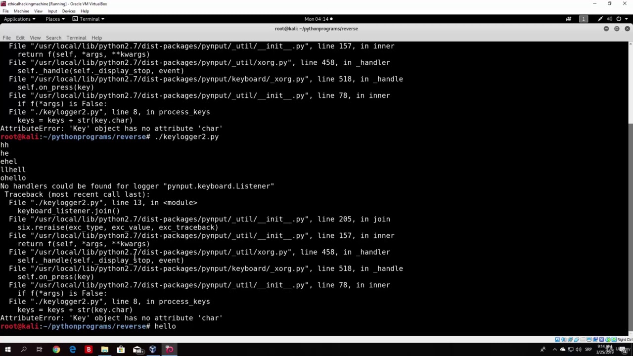 2 Simple keylogger - YouTube