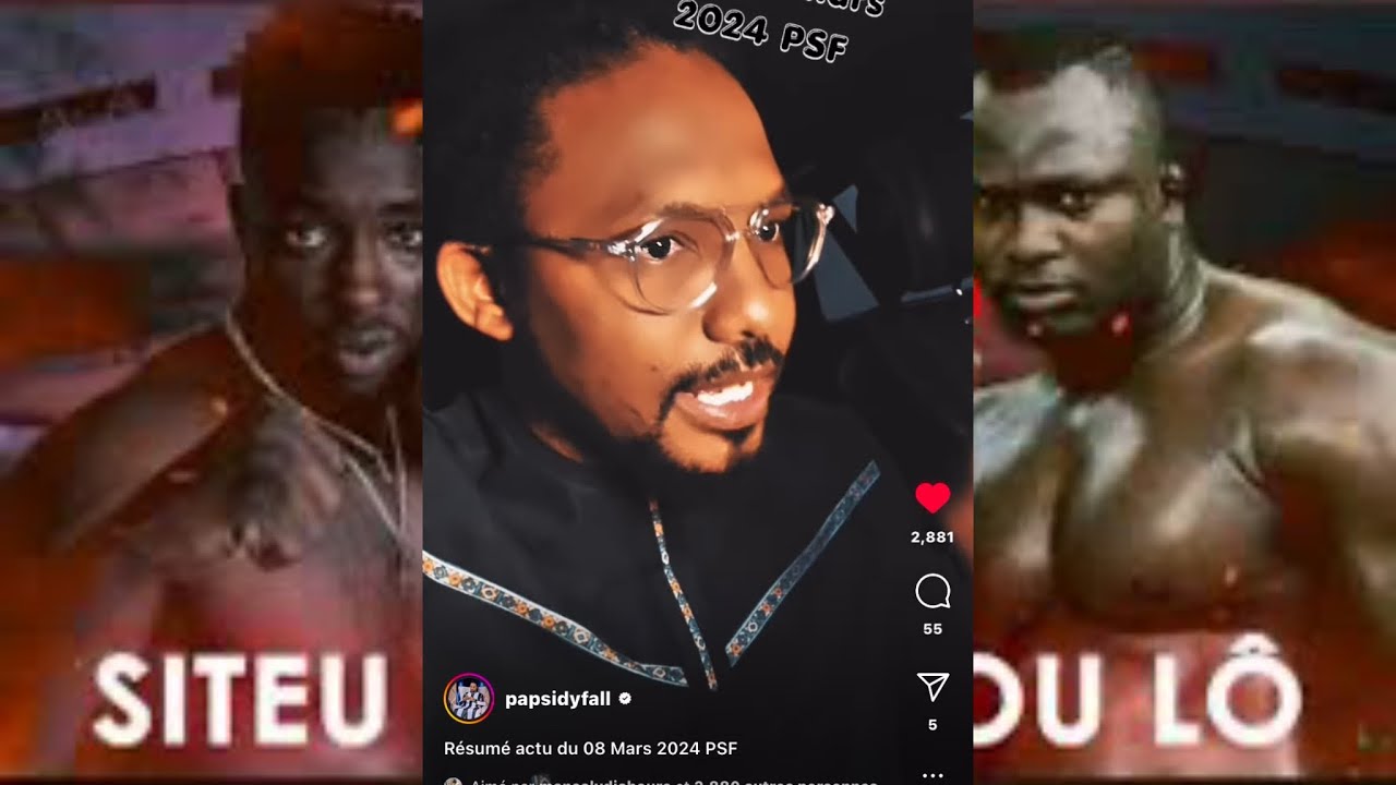 Résume actualité du vendredi 08 Mars : Modou Lo Vs Siteu - YouTube