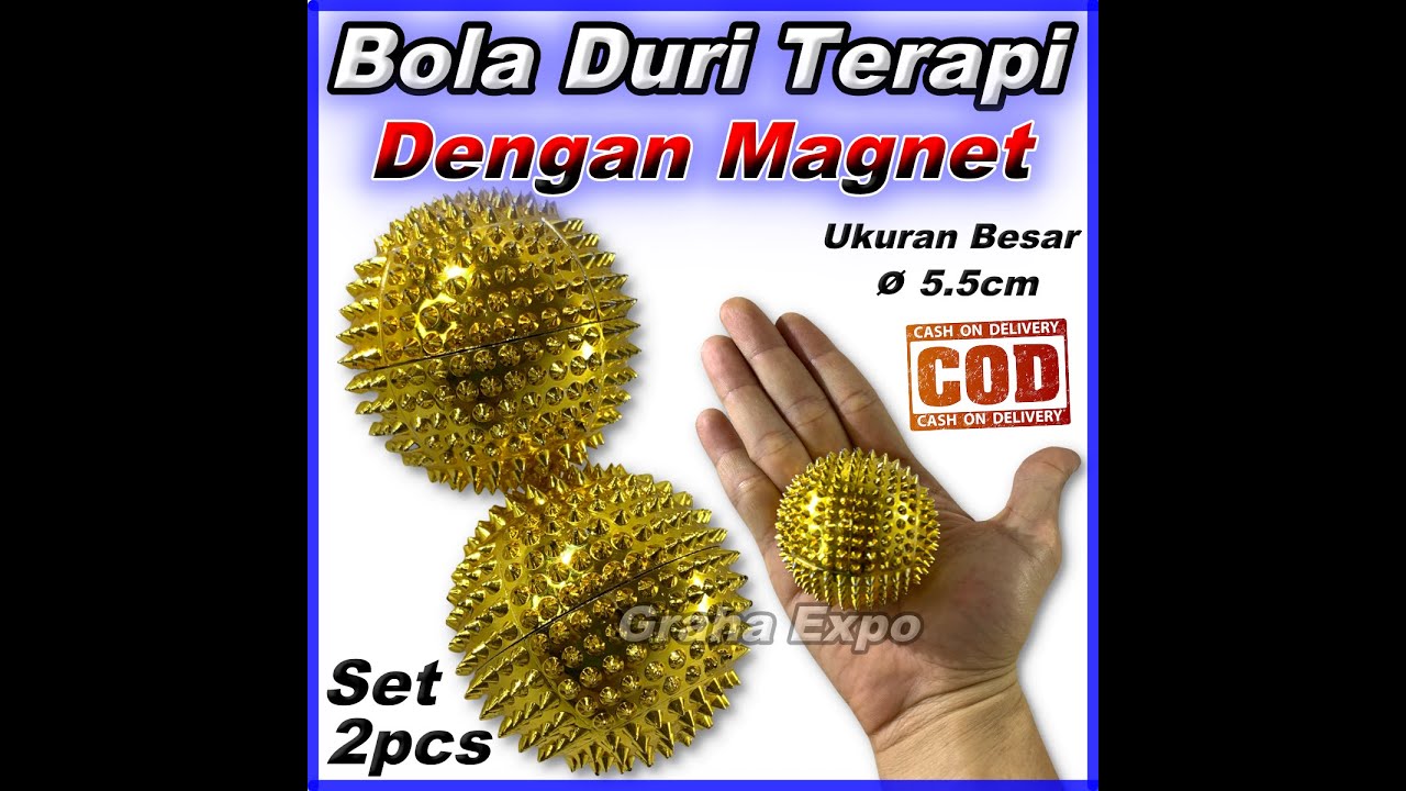 Bola Duri Magnet Untuk Terapi Set 2pcs Graha Expo Melancarkan Peredaran ...