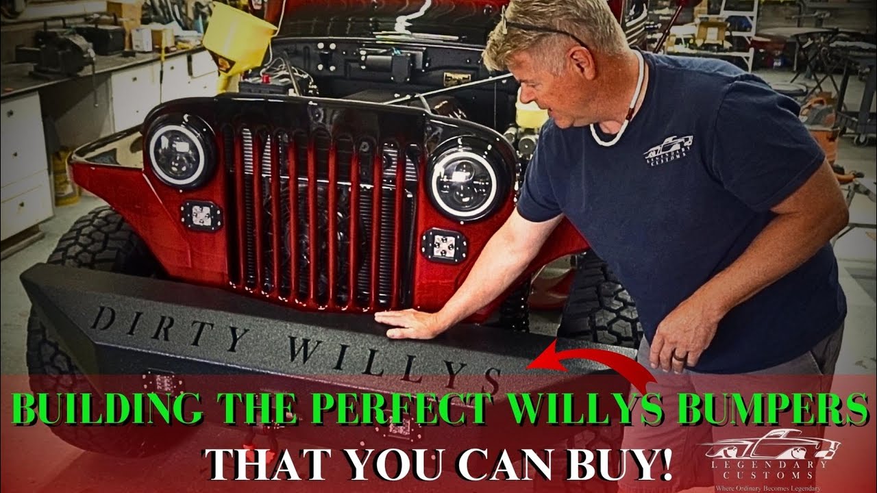 🔔 Building the PERFECT Willys Bumpers that are also for sale ...