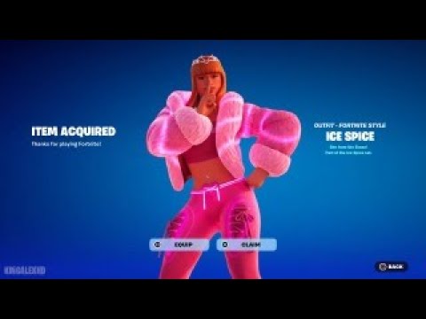 PLAYING WITH NEW ICE SPICE SKIN - YouTube