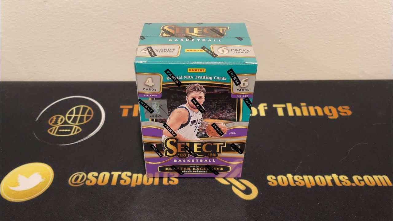 Wemby Hunting! - 2023-24 Panini Select Basketball Blaster Box Opening ...