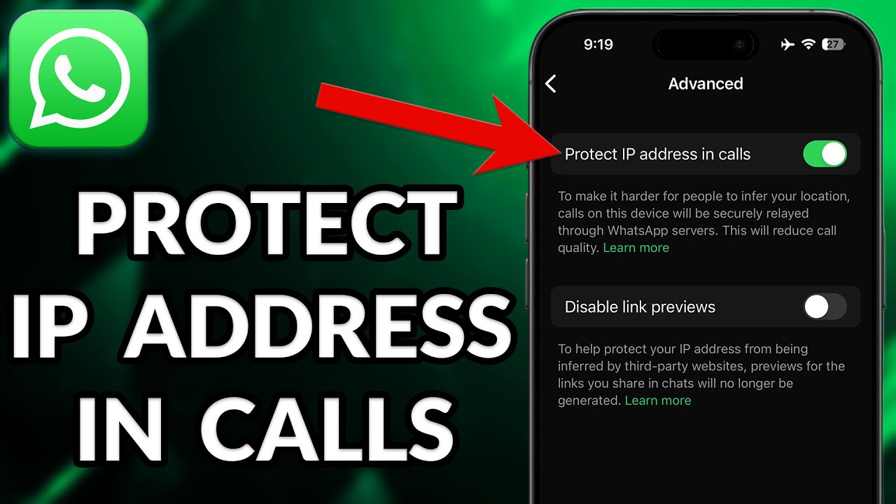 How To Protect Your IP Address On WhatsApp Calls - YouTube