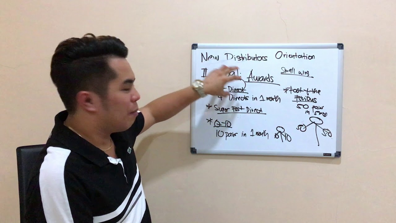 NEW DISTRIBUTOR ORIENTATION | BY KEITH MALAZARTE - YouTube