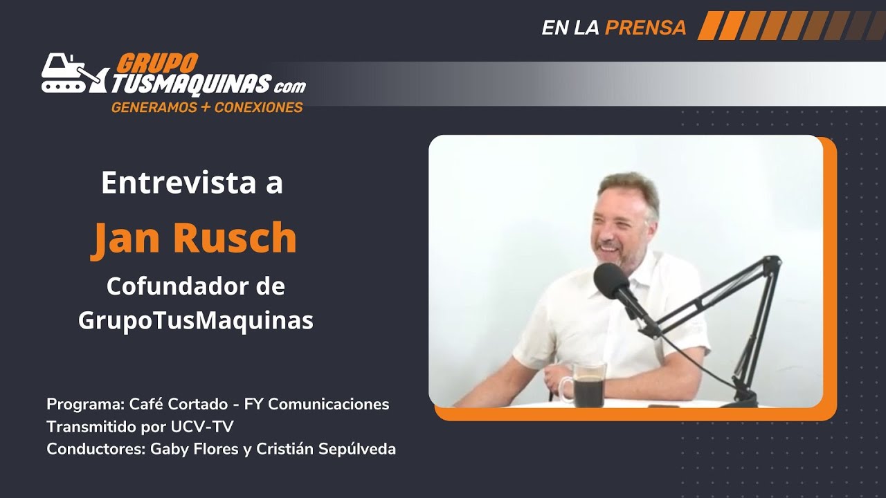 Entrevista Jan Rusch en Cafe Cortado - YouTube