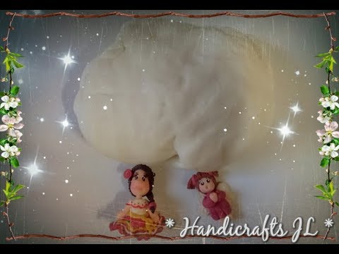 La mejor receta de pasta francesa/ pasta fria/ porcelana - YouTube