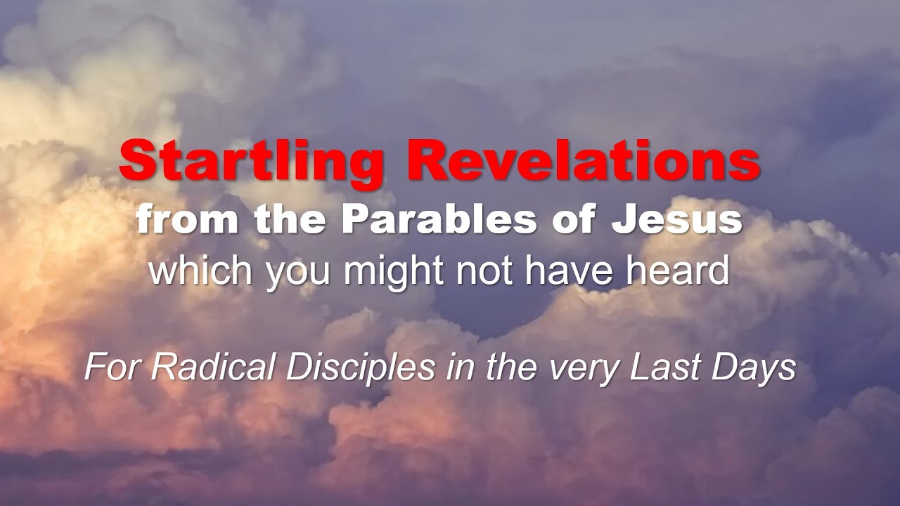 12 Radical Disciples 4February2023 - STARTLING Revelations from the ...