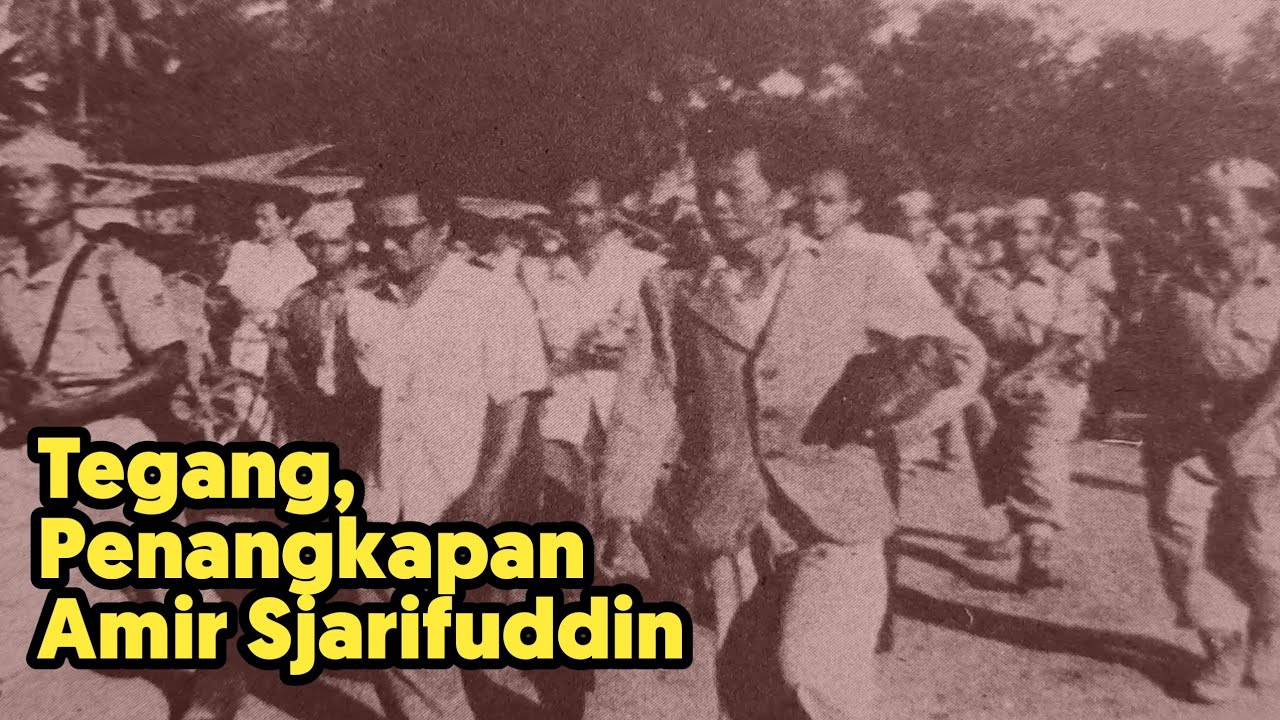 Amir Sjarifuddin Pemimpin Pemberontakan PKI Madiun Ditangkap di Sebuah ...