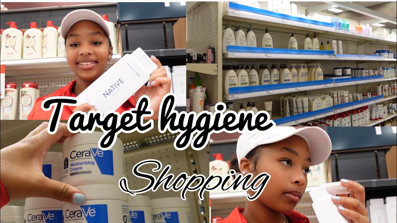 COME HYGIENE SHOPPING WITH ME AT TARGET | self care/hygiene products ...