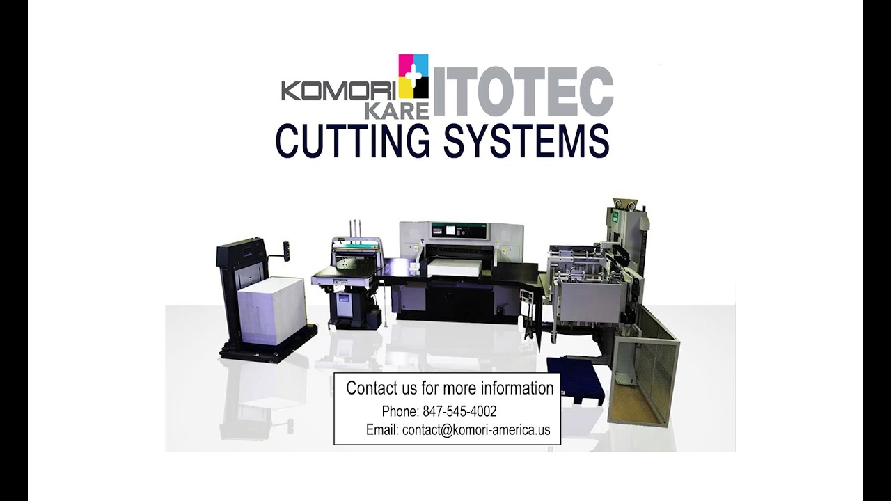 KomoriKare Itotec Cutter System - YouTube