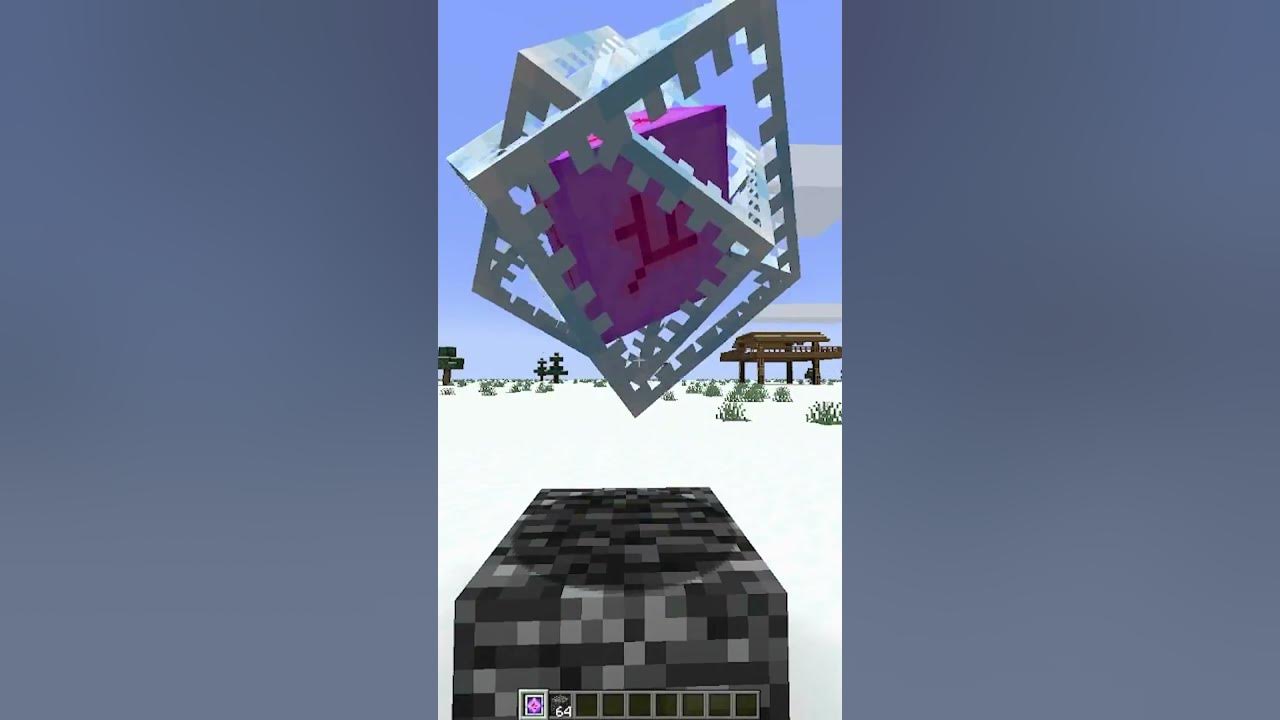 BREAKING 10 END CRYSTALS 🎧 Satisfying ASMR Placing & Breaking Blocks in ...